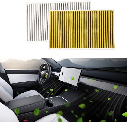 Tesla Model Y Model 3 Replacement Cabin Air Filter 2016-2023 – EV Clinic