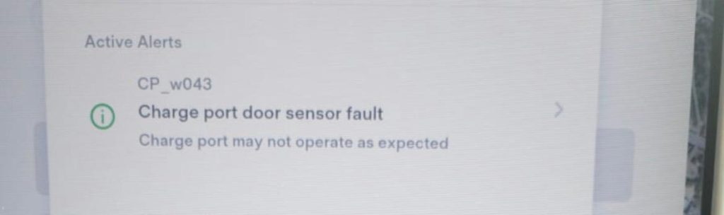Model S MOTORIZED CHARGE PORT DOOR EU 1.5 Repair operation manual ...